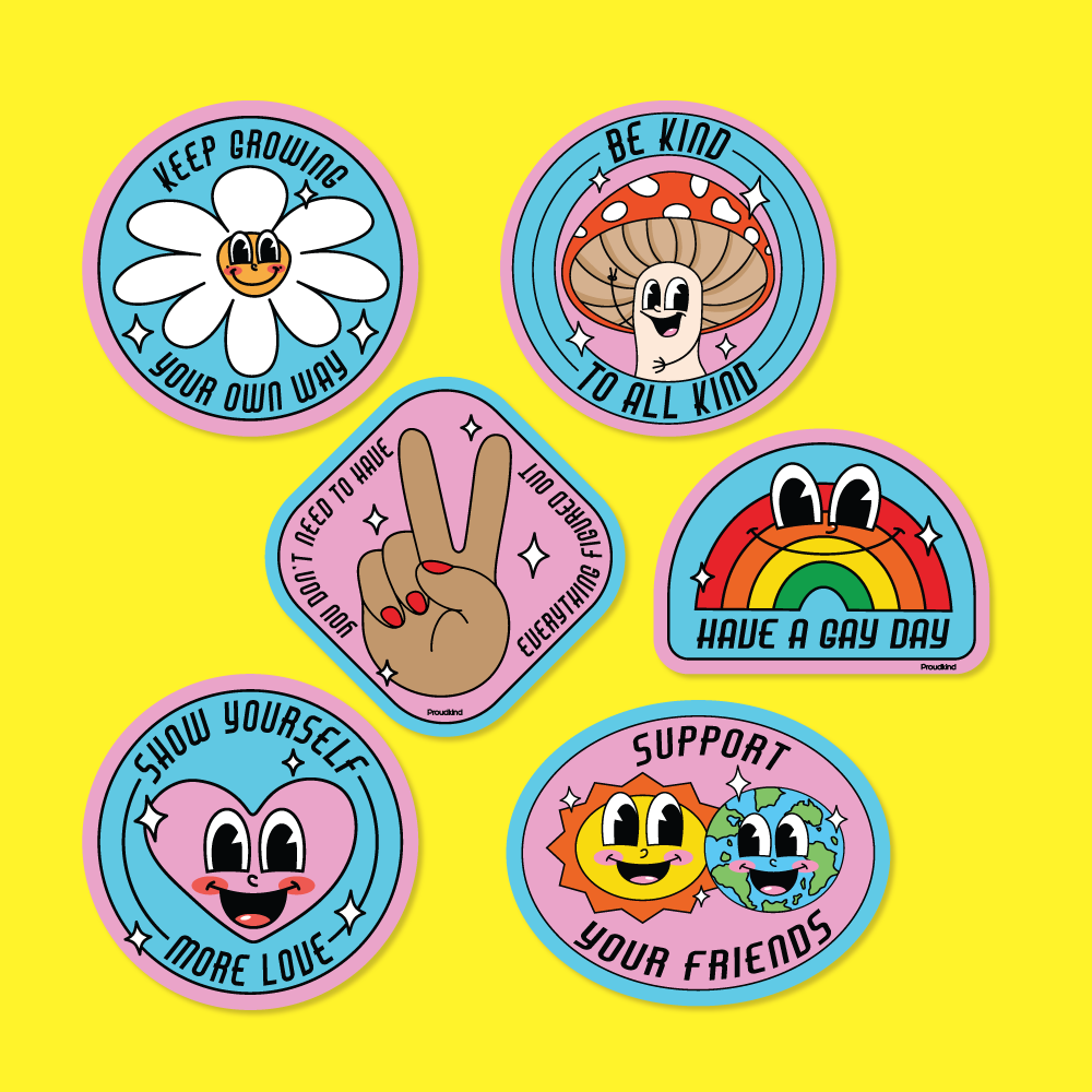 Feel Good Sticker Pack – Proudkind