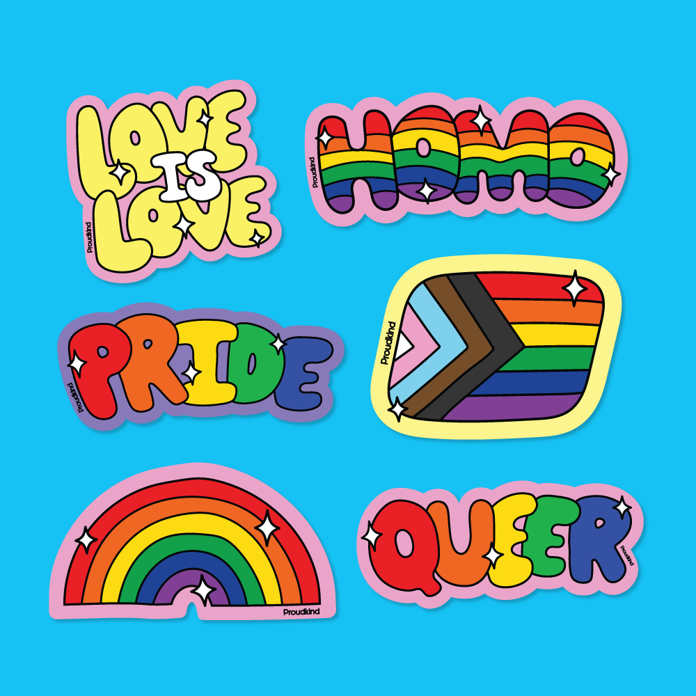 Queer Sticker Pack – Proudkind